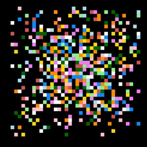 Math Art Digital Print spectrum Colors Arranged by | Etsy