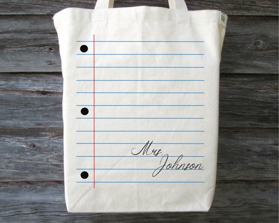 Teacher Tote Teacher Gift Teacher Appreciation Gift | Etsy