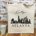 Personalized Atlanta Tote, Bachelorette Party, Wedding Guest Tote ...