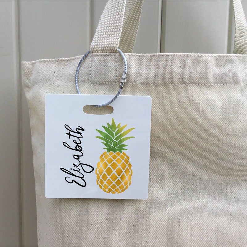 Pineapple Luggage - Etsy