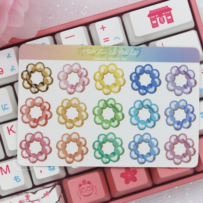 Mochi Sticker - Etsy