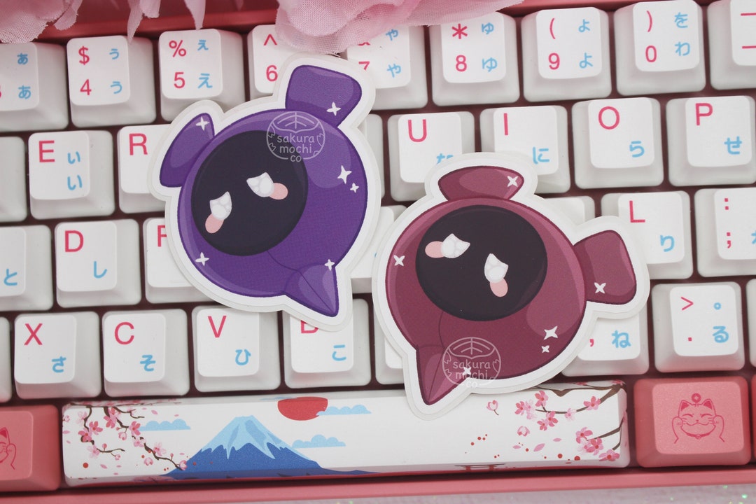 Pecharunt Poke Inspired Stickers | Cute Anime Video Game Stickers ...