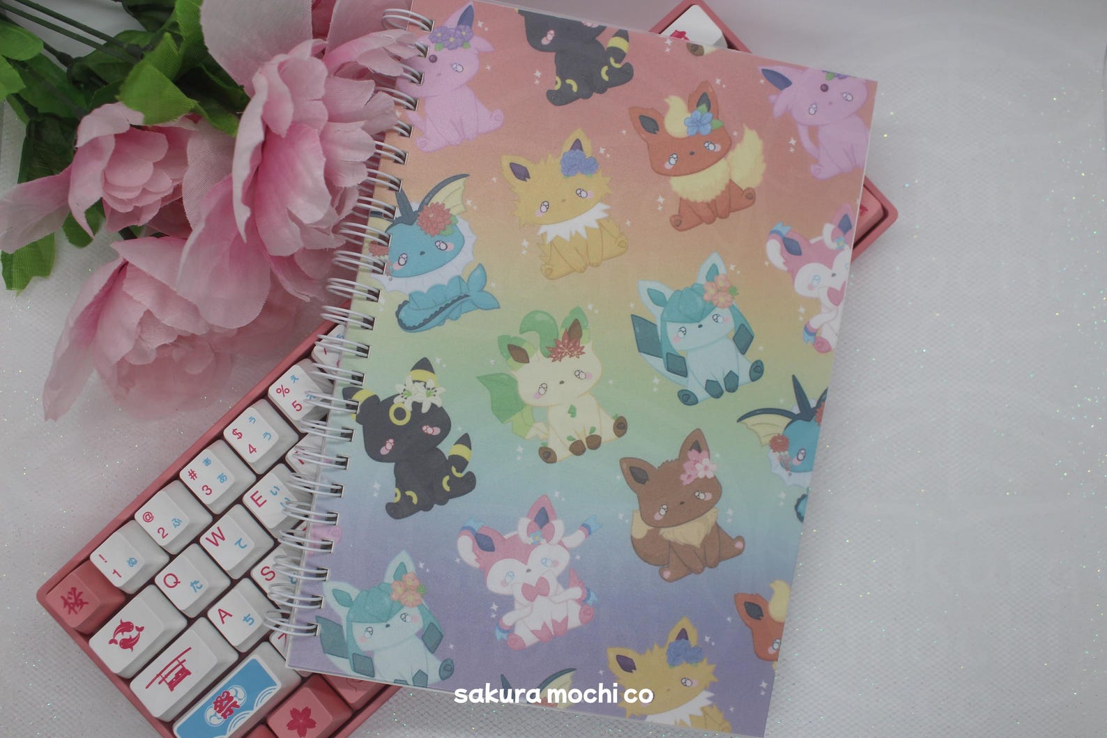 Eeveelution Sticker Book | Poke Sticker Collector Album | Reusable A5 ...