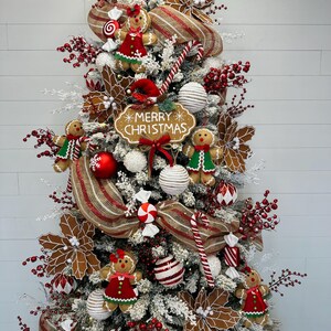 Tree Kit Glam Gingerbread Christmas, Gingerbread Tree, Gingerbread ...