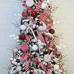 Peppermint Candy Christmas Tree Kit, Candy Christmas Tree, Tree ...