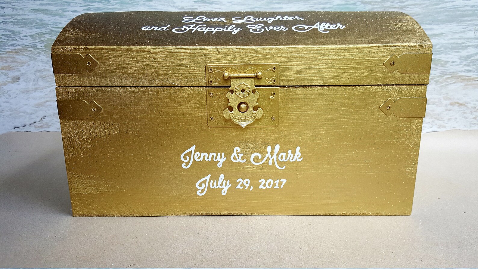 Custom Card Box Choice of colors gold silver rose gold | Etsy