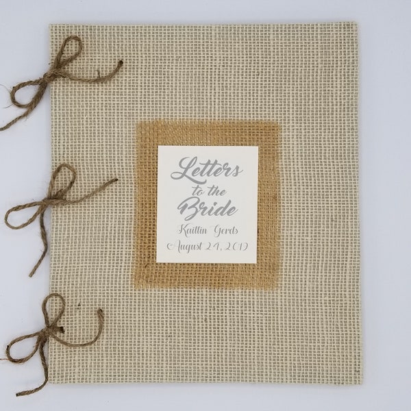 Letters to the Bride Book - Etsy