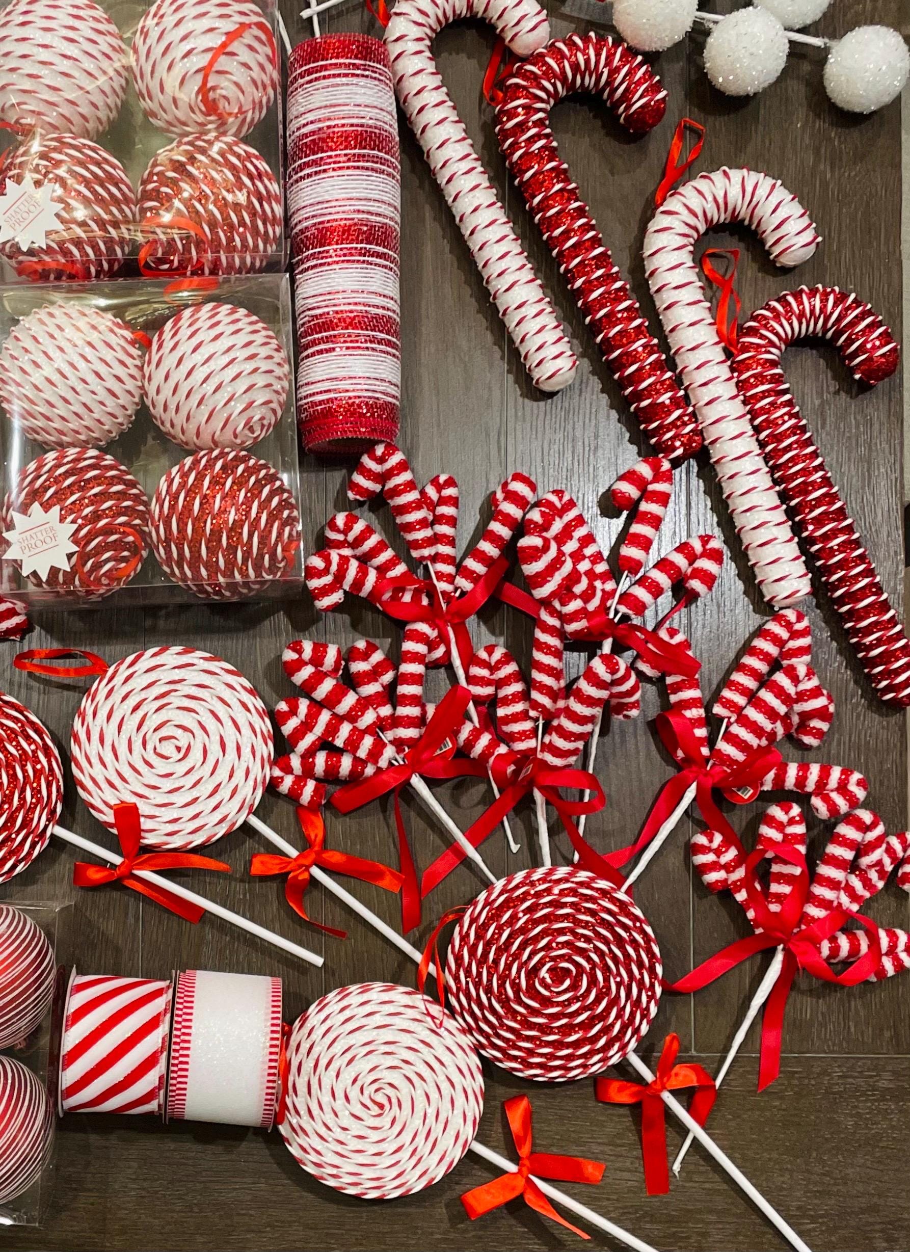 Tree Kit Peppermint Candy Christmas, Candy Christmas Tree, Tree ...