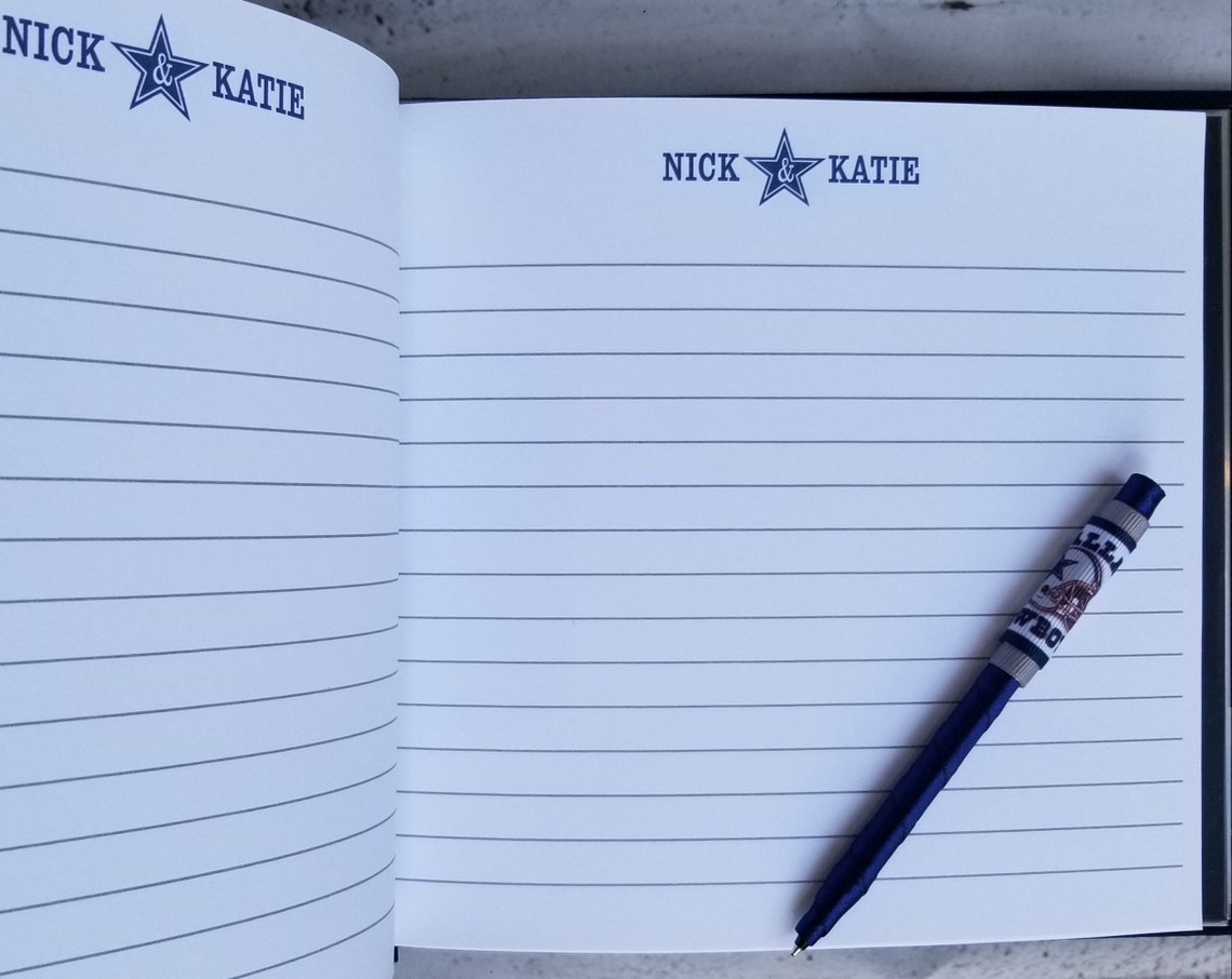 Sports Team Guest Book Set choice of Ocassion and Team NFL - Etsy