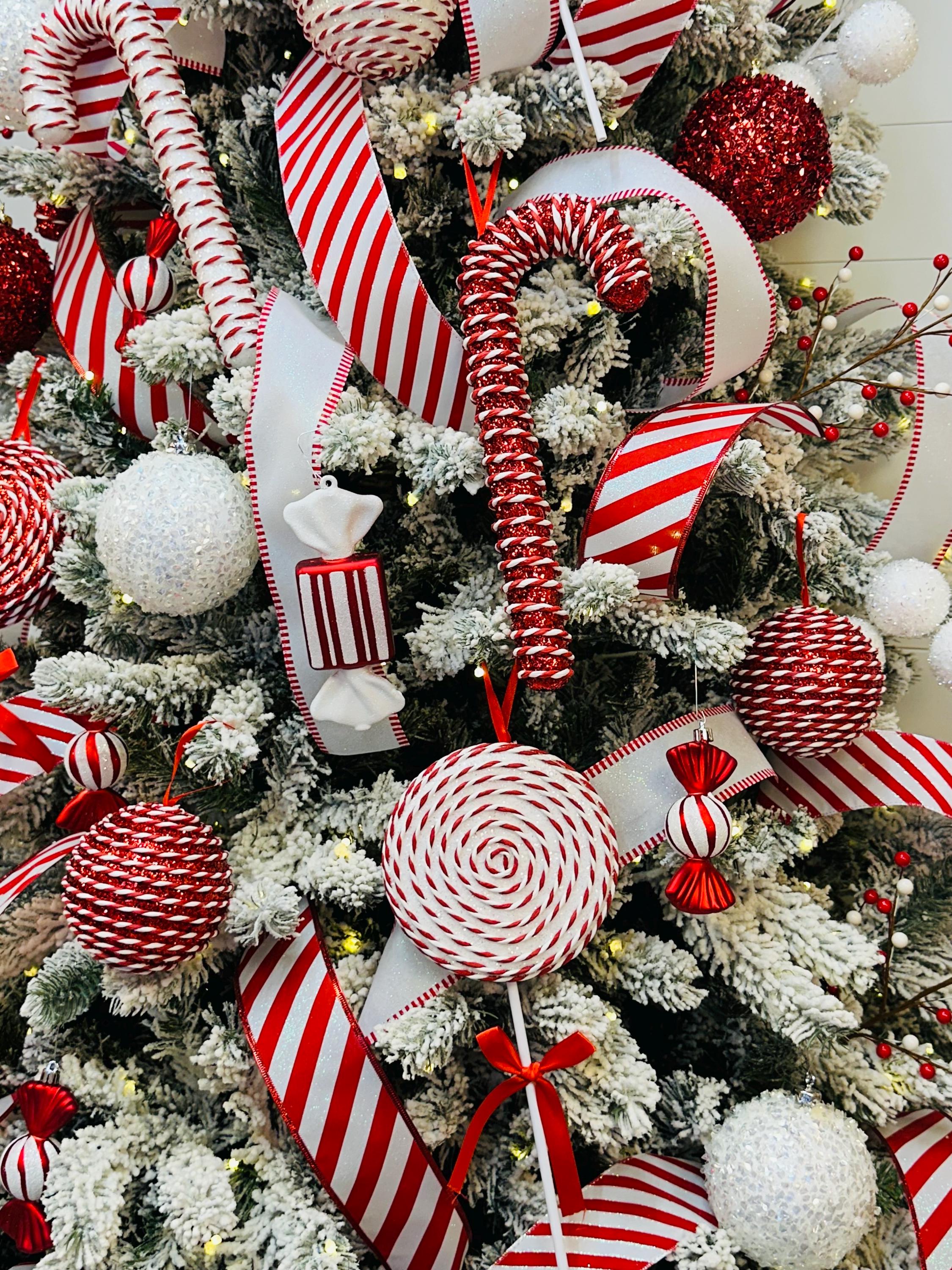 Tree Kit Peppermint Candy Christmas, Candy Christmas Tree, Tree ...
