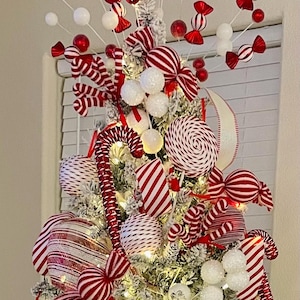 Tree Kit Peppermint Candy Christmas, Candy Christmas Tree, Tree ...