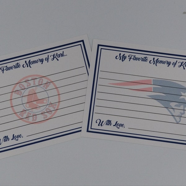 Baseball Funeral Cards - Etsy