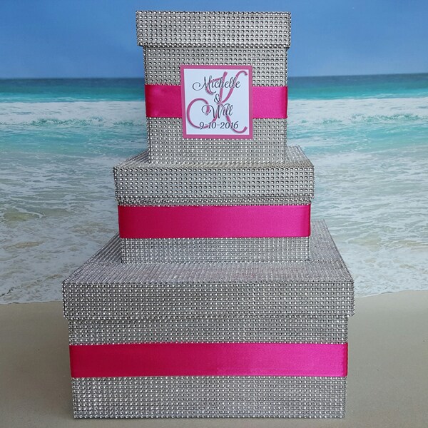 3 Tiered Card Box - Etsy