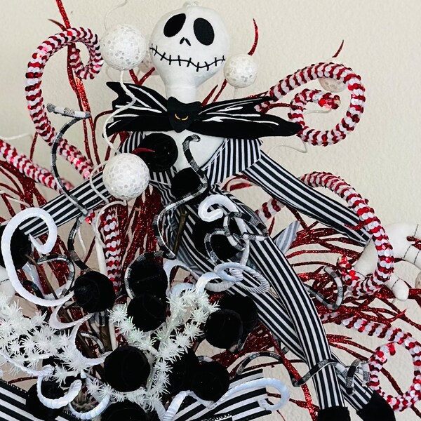 Jack Skellington Tree Topper - Etsy