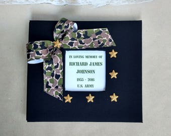 Military Funeral Guest Book - Etsy