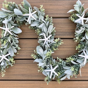 Beach Garland, Starfish Garland, Mantel Garland, Beach Decoration ...