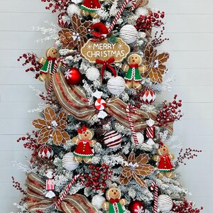 Tree Kit Glam Gingerbread Christmas, Gingerbread Tree, Gingerbread ...