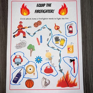 Fire Safety Worksheet, Homeschool Fire Safety, Homeschool Worksheets ...