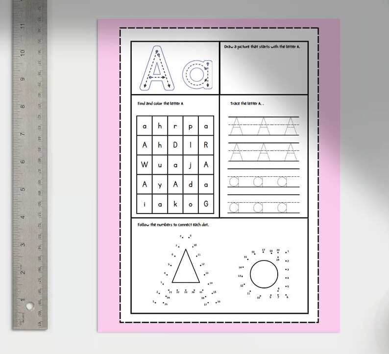 Alphabet Tracing Workbook: A-Z Handwriting Practice for Preschool (PDF ...