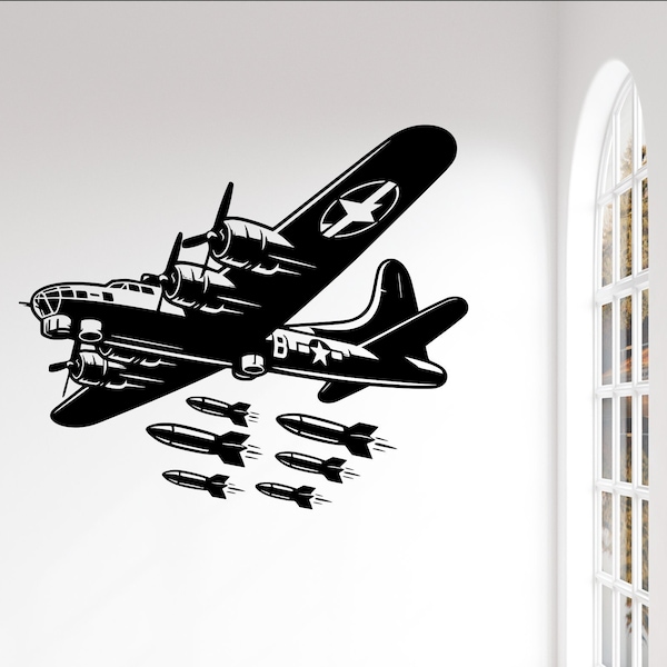 Bomber Decals - Etsy