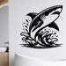 Shark Decal - Great White Shark Wall Art - Great White Decal - Shark ...