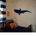 Shark Decal Great White Shark Wall Art Shark Week Shark Decor Large ...