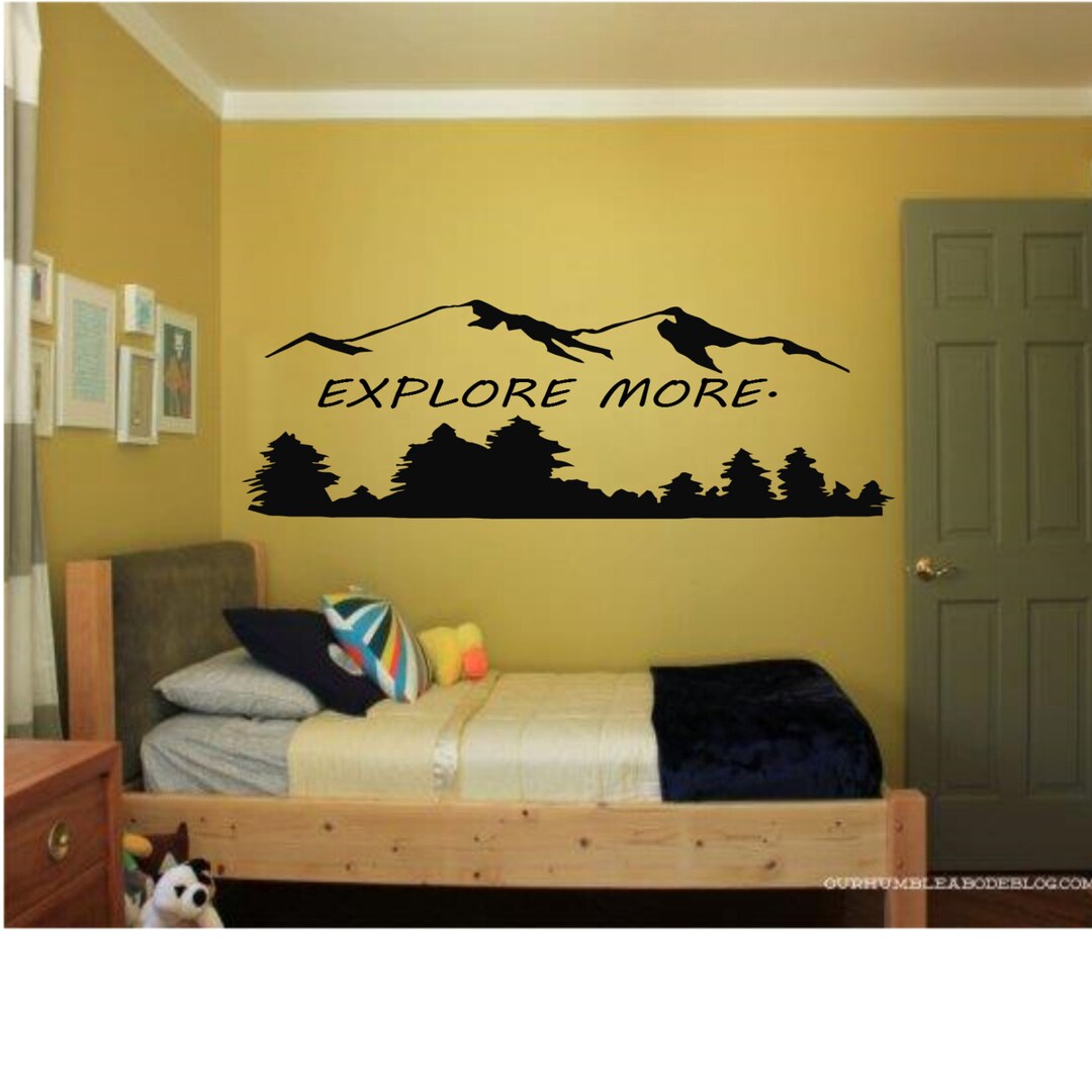 Explore More Wall Decal - Explore Decal - Travel Decal - Wanderlust ...