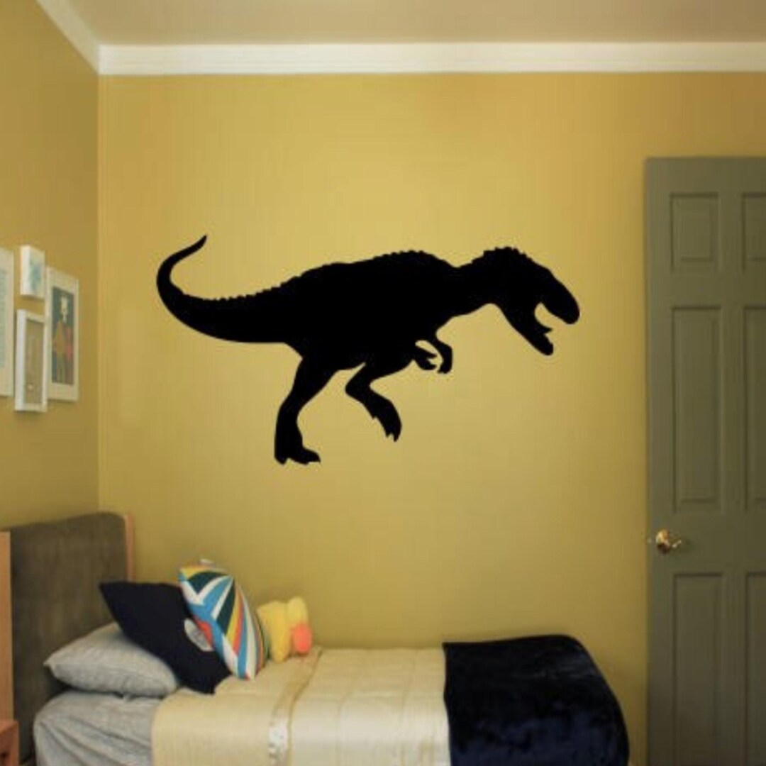 Trex Wall Decal - Dinosaur Decal - T Rex Decal - Trex Wall Art - Etsy