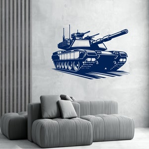 M1 Abrams Tank - Large Tank Decal - Abrams Battle Tank - Tank Toddler ...