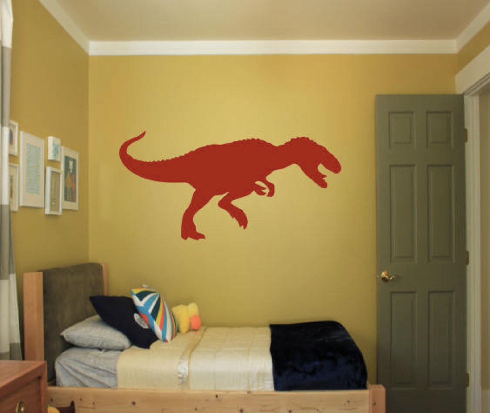 Trex Wall Decal Dinosaur Decal T Rex Decal Trex Wall Art | Etsy