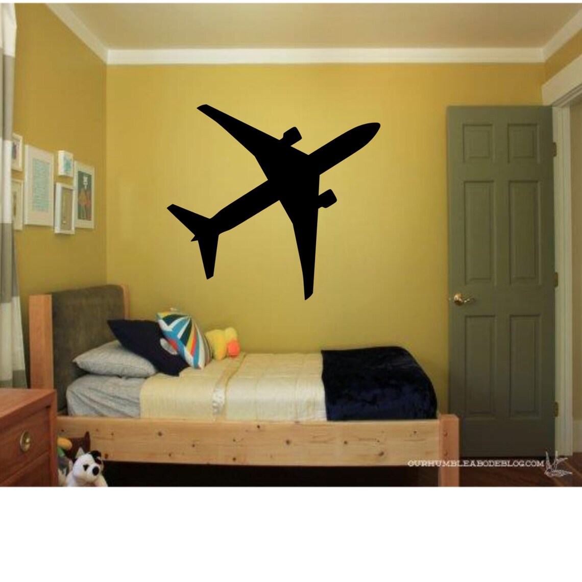 Airplane Wall Decal | Etsy