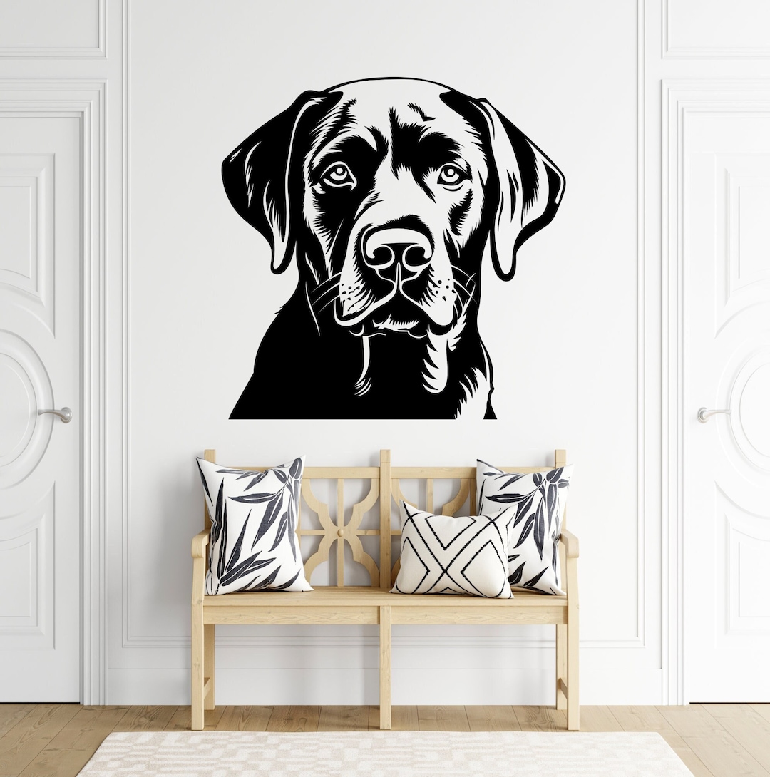 Large Dog Decal - Dog Decal - Big Dog Decal - Dog Wall Sticker - Dog ...