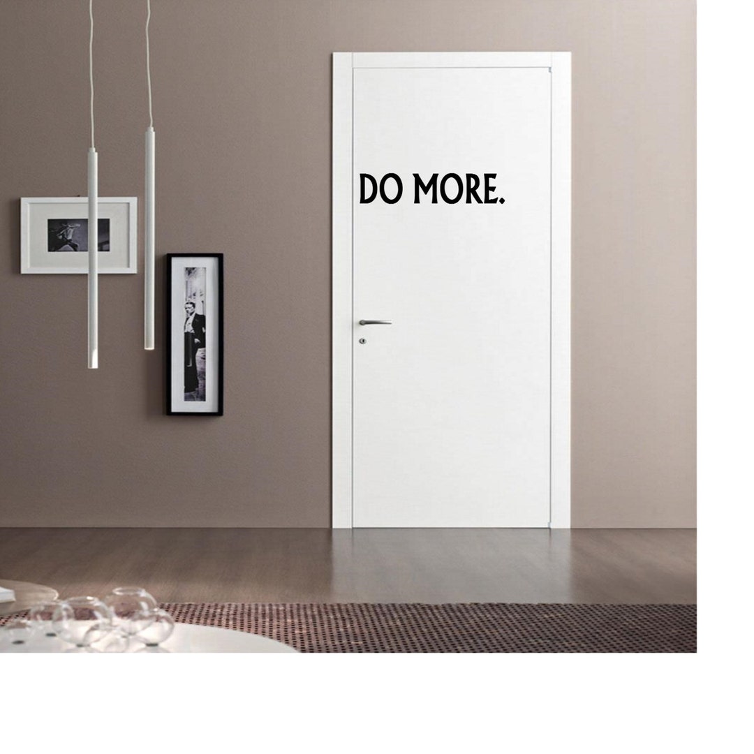 Do More. Car or Wall Decal With Free Shipping - Do More Decal - Cool ...