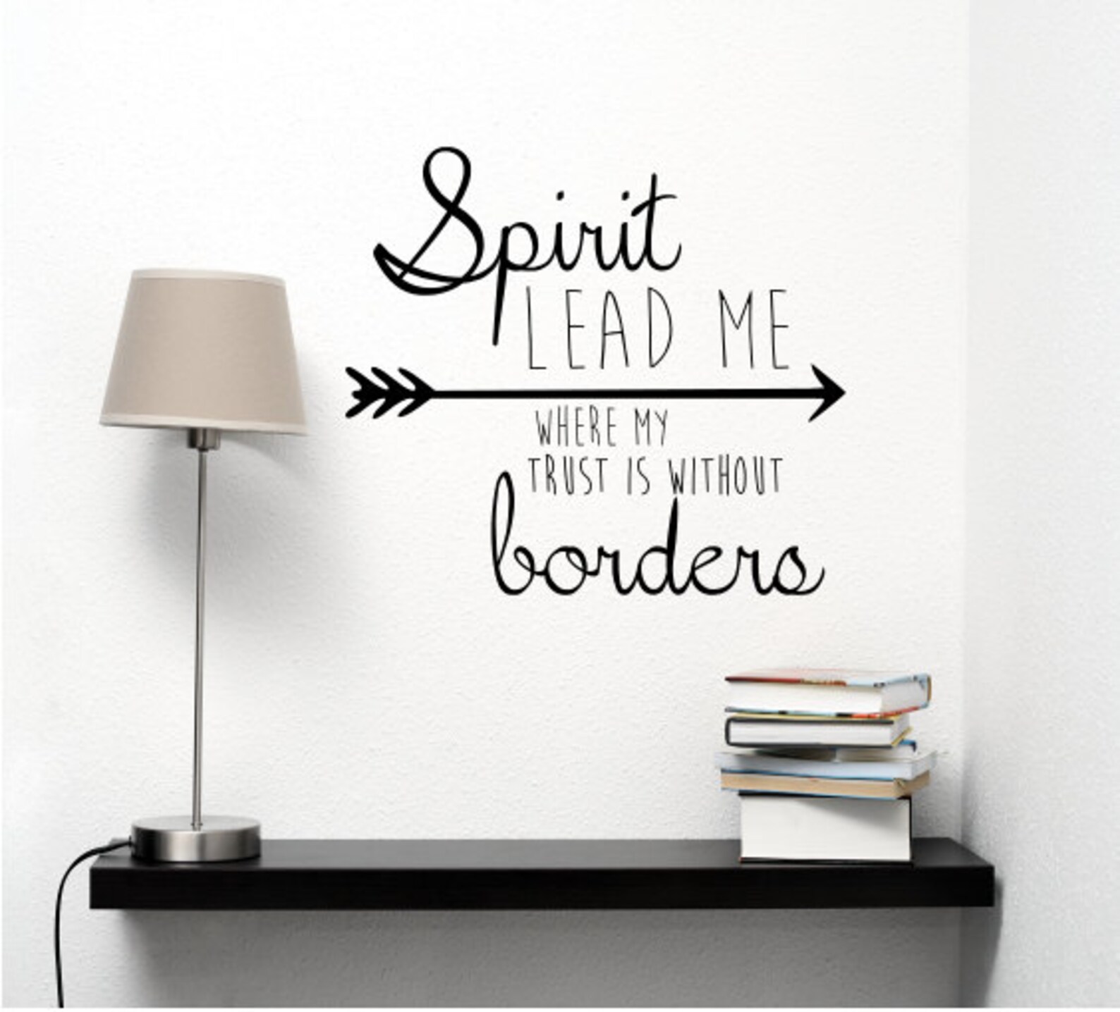Spirit Lead Me Wall Decal Home Decor Gift Idea Living - Etsy