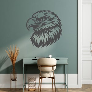 Eagle Wall Decal - Eagle Decal - Large Eagle Decal - Log Cabin Decal - Golden Eagle Decal ...