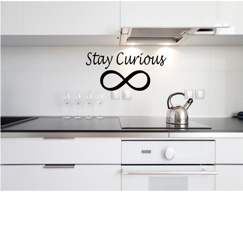 Stay Curious Wall Decal | Etsy
