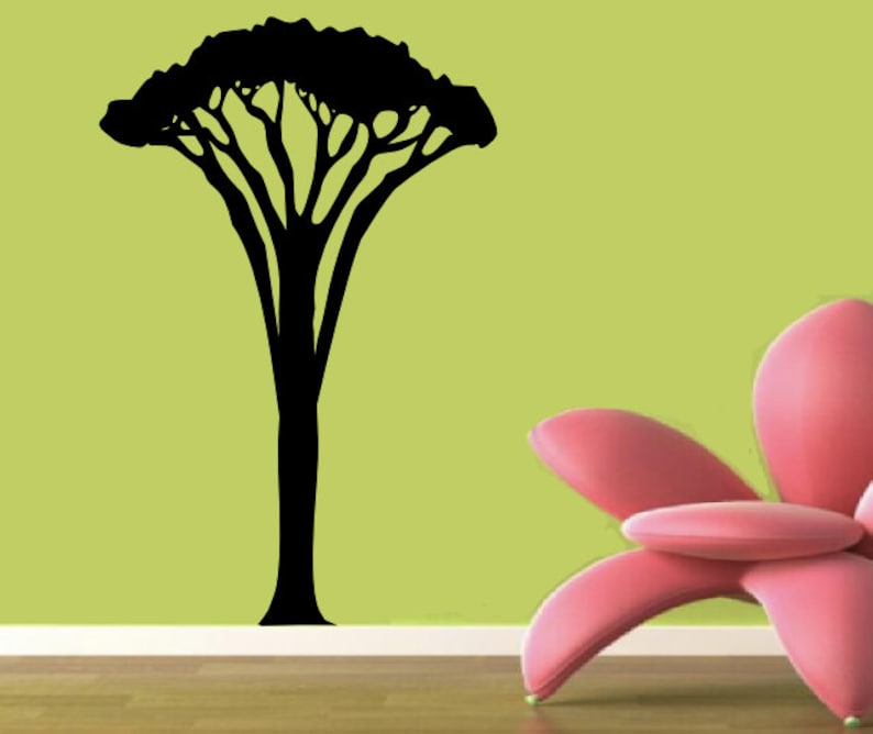 Acacia Tree Wall Decal African Tree Africa Tree Home - Etsy