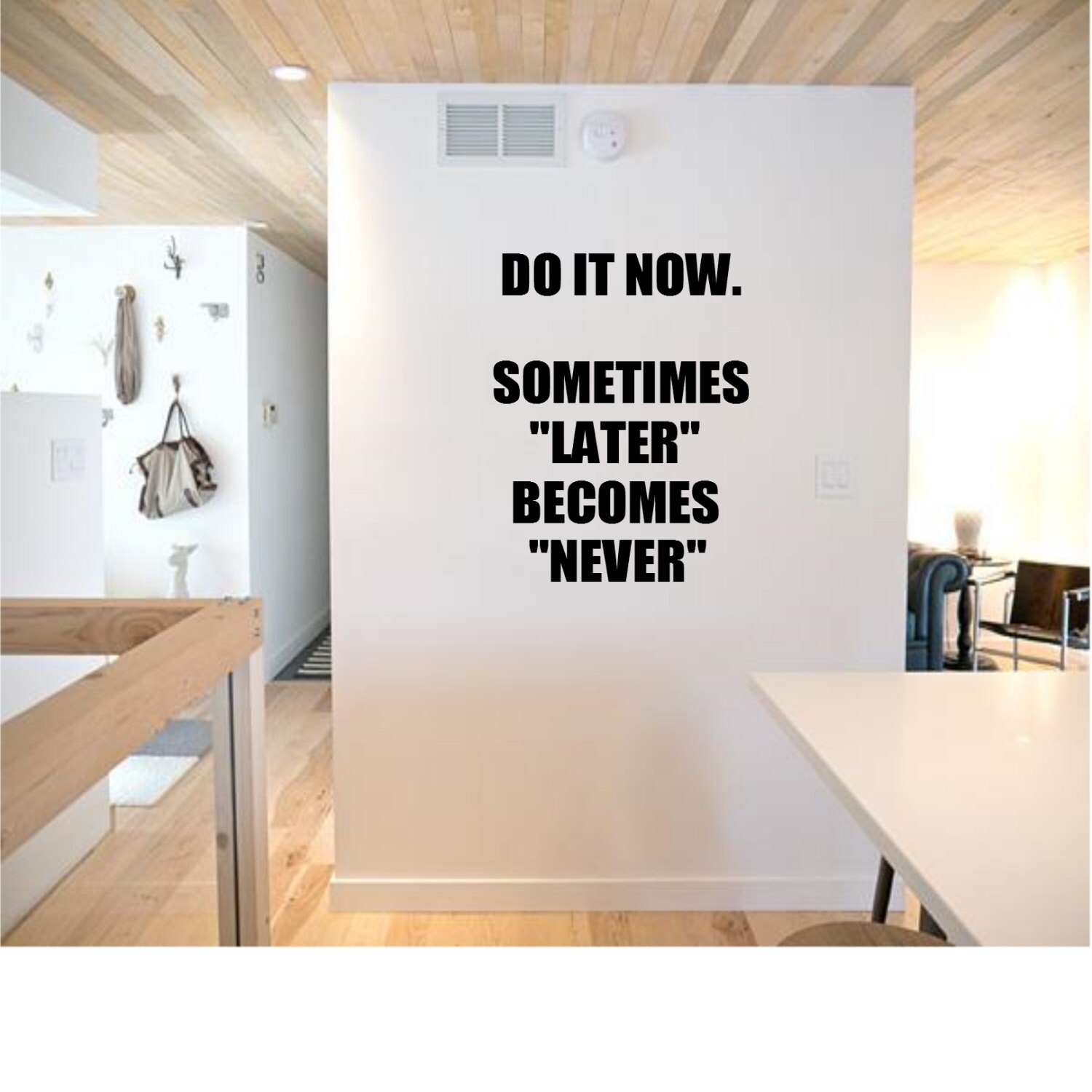 Do It Now. Inspirational Wall Decal | Etsy