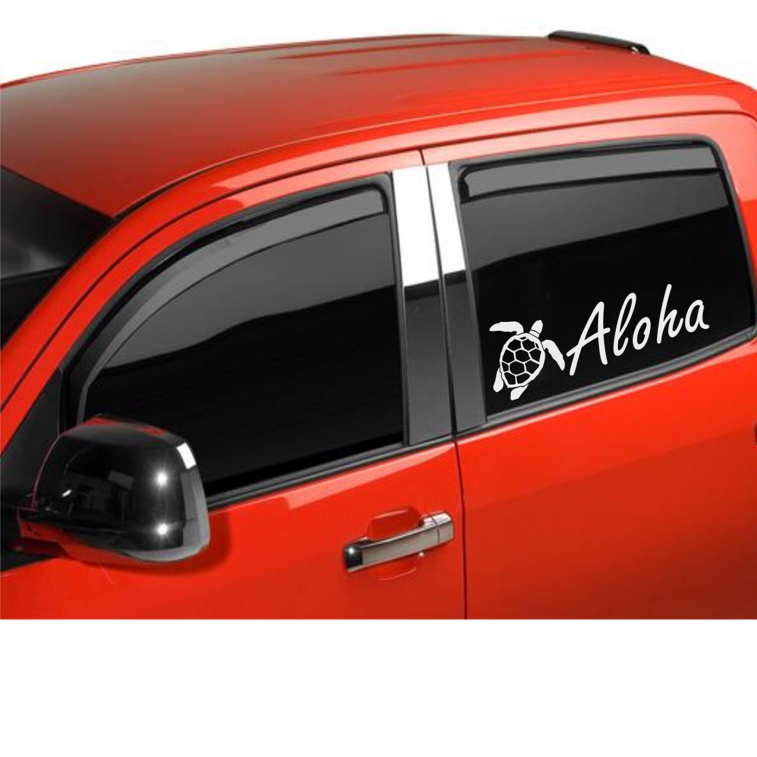 Hawaii Aloha Turtle Wall or Car Decal - Etsy