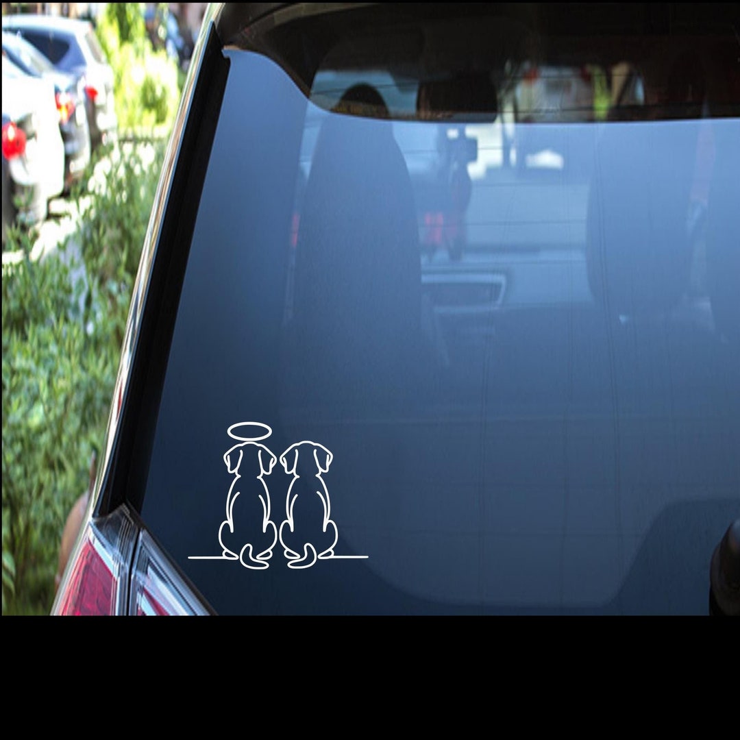 Cute Dog Decal - Dog Owner Car Decal - Dog Window Decal - Dog Decal for ...