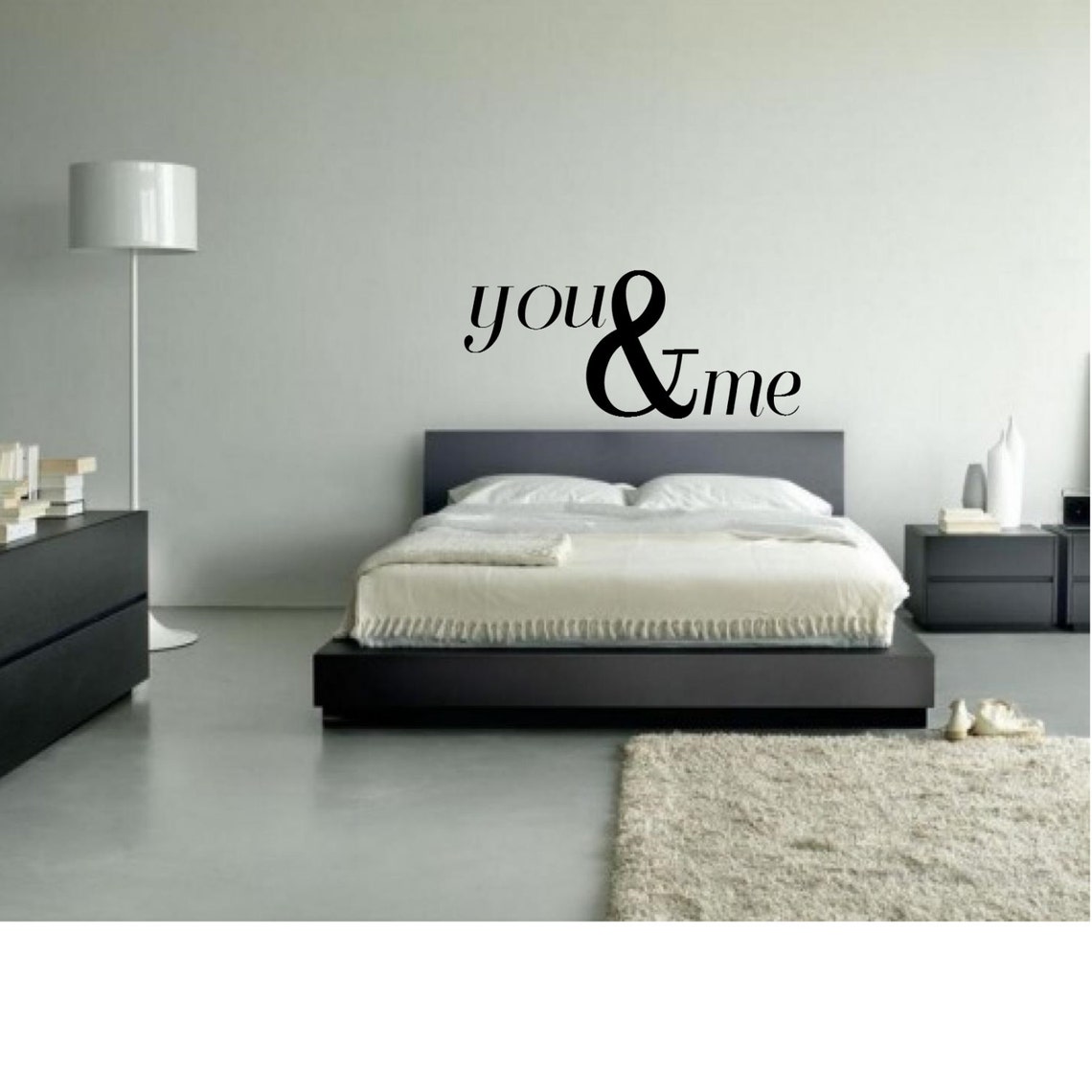 You & Me Wall Decal - Etsy