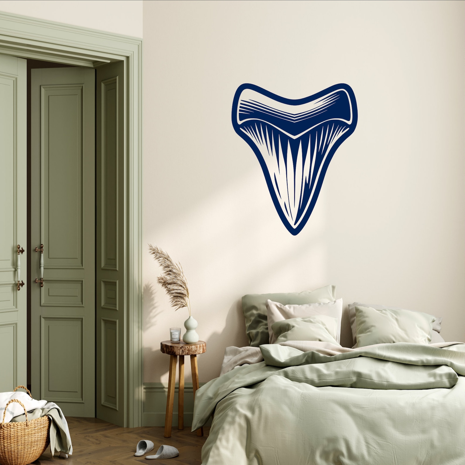 Great White Shark Tooth Decal Shark Tooth Decal Great White Decal Shark ...