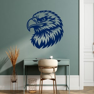 Eagle Wall Decal - Eagle Decal - Large Eagle Decal - Log Cabin Decal - Golden Eagle Decal ...