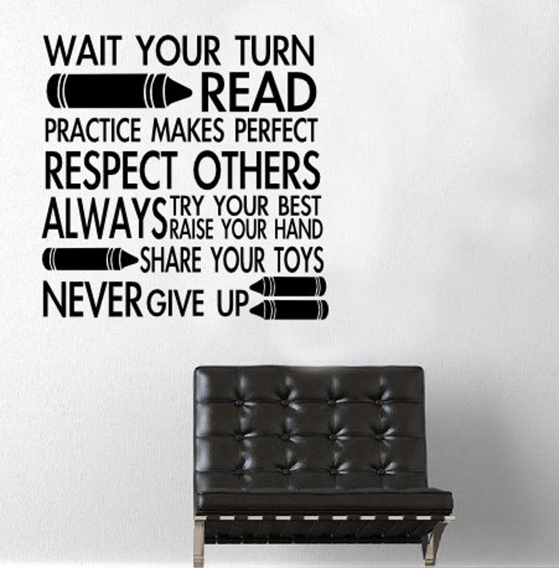 Classroom Decal Classroom Rules Wall Decal Teacher Rules | Etsy