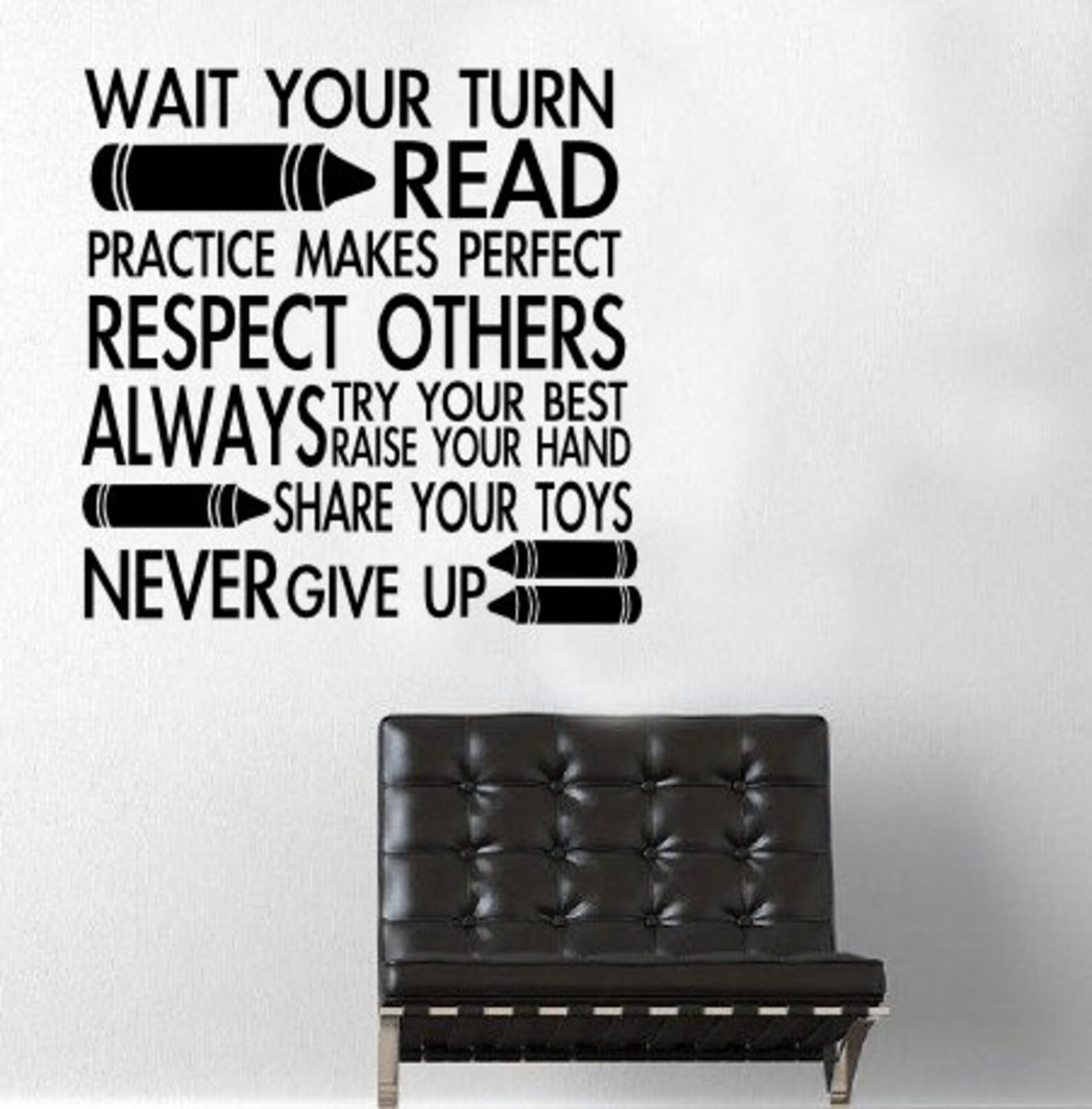 Classroom Decal Classroom Rules Wall Decal Teacher Rules | Etsy