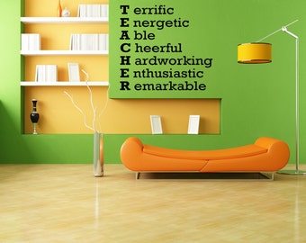 Classroom Decor in Our Classroom Wall Decal Teacher Decal - Etsy