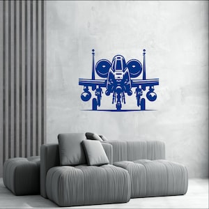 A10 Warthog Decal - A10 Thunderbolt Decal - Fighter Plane Decal - A10 ...