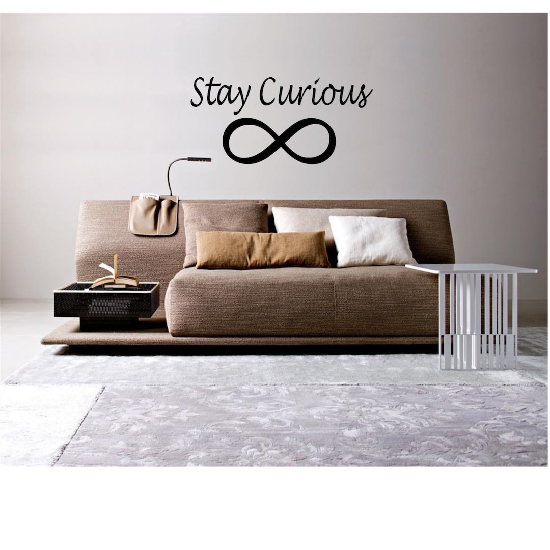 Stay Curious Wall Decal - Etsy