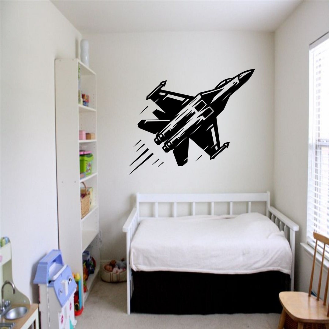 Fighter Jet Decal - F16 Decal - Fighter Plane Decal - F-16 Decal - F 16 ...