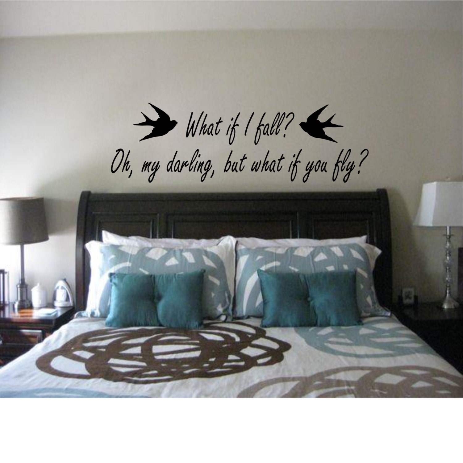 What If I Fall? Oh, My Darling, but What If You Fly? Wall Decal - What ...